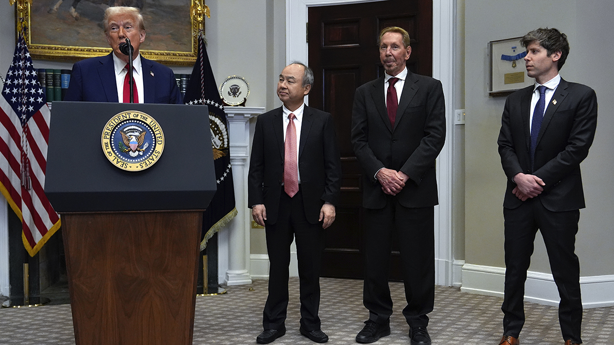 Trump highlights partnership investing $500 billion in AI – NBC 7 San Diego