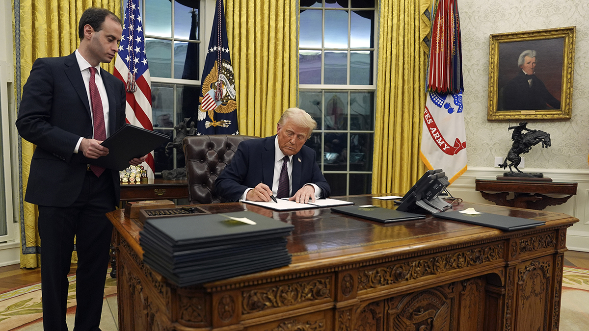 Trump signs order aimed at curtailing gender transitions for people ...