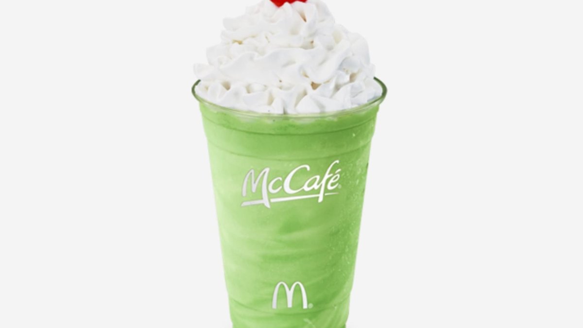 McDonald’s Shamrock Shake returns — and so does Grimace’s uncle – NBC 7 ...