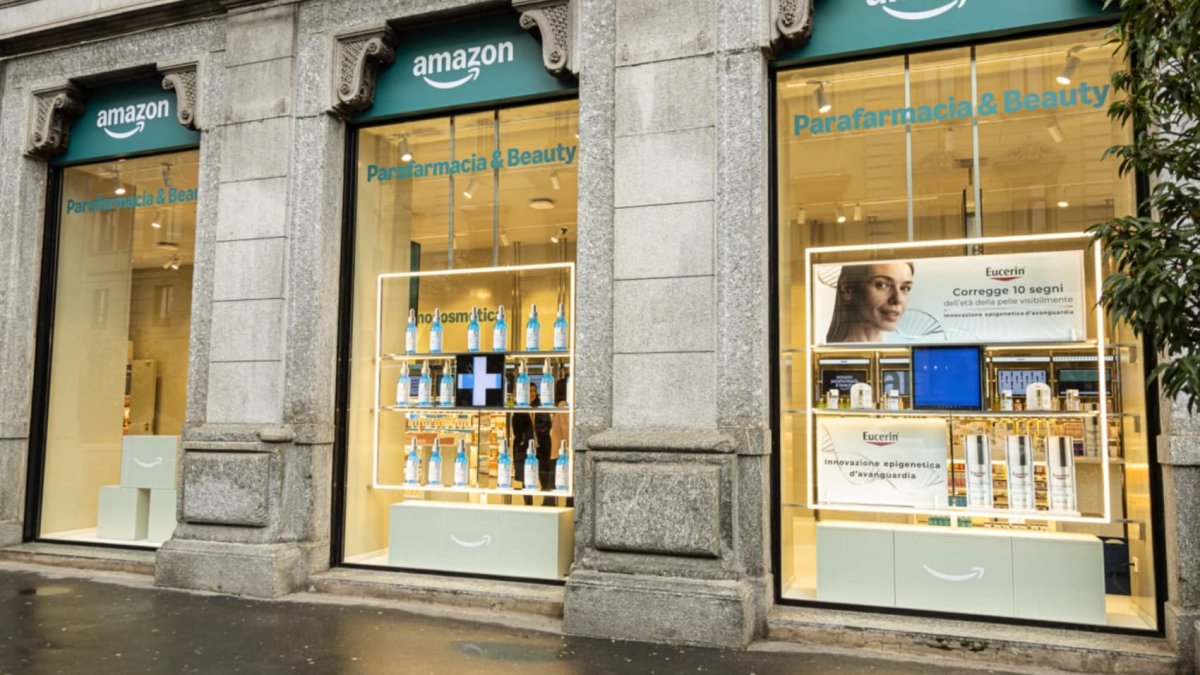 Amazon opens beauty and personal care store in Italy as part of brick ...