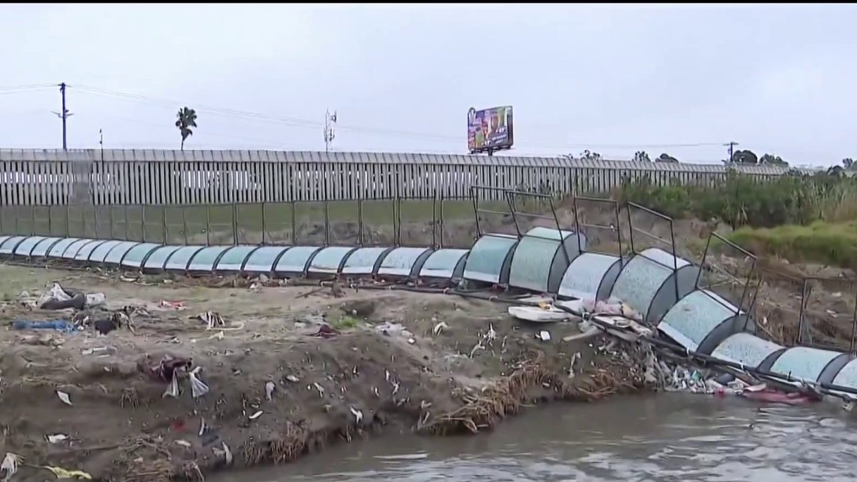 Rain pushes thousands of pounds of trash from Tijuana into San Diego ...