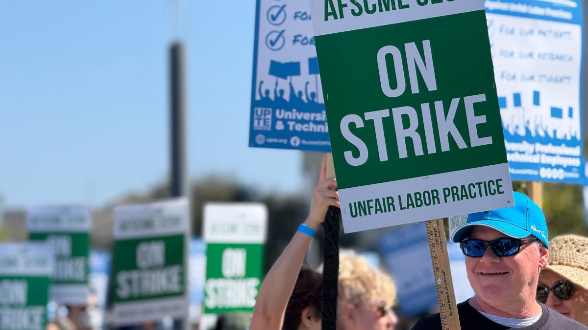 Thousands of University of California workers start 2-day strike – NBC ...