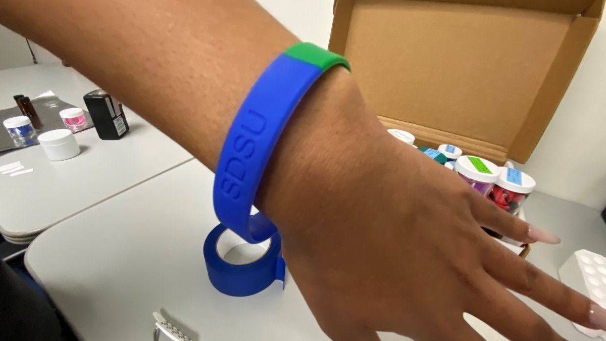 How San Diego State is using silicone writsbands for science – NBC 7 ...