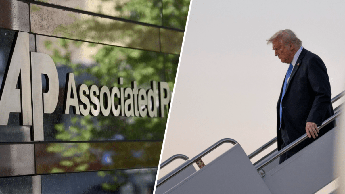 Air Force One ban: AP reporter, photographer denied Trump access – NBC ...