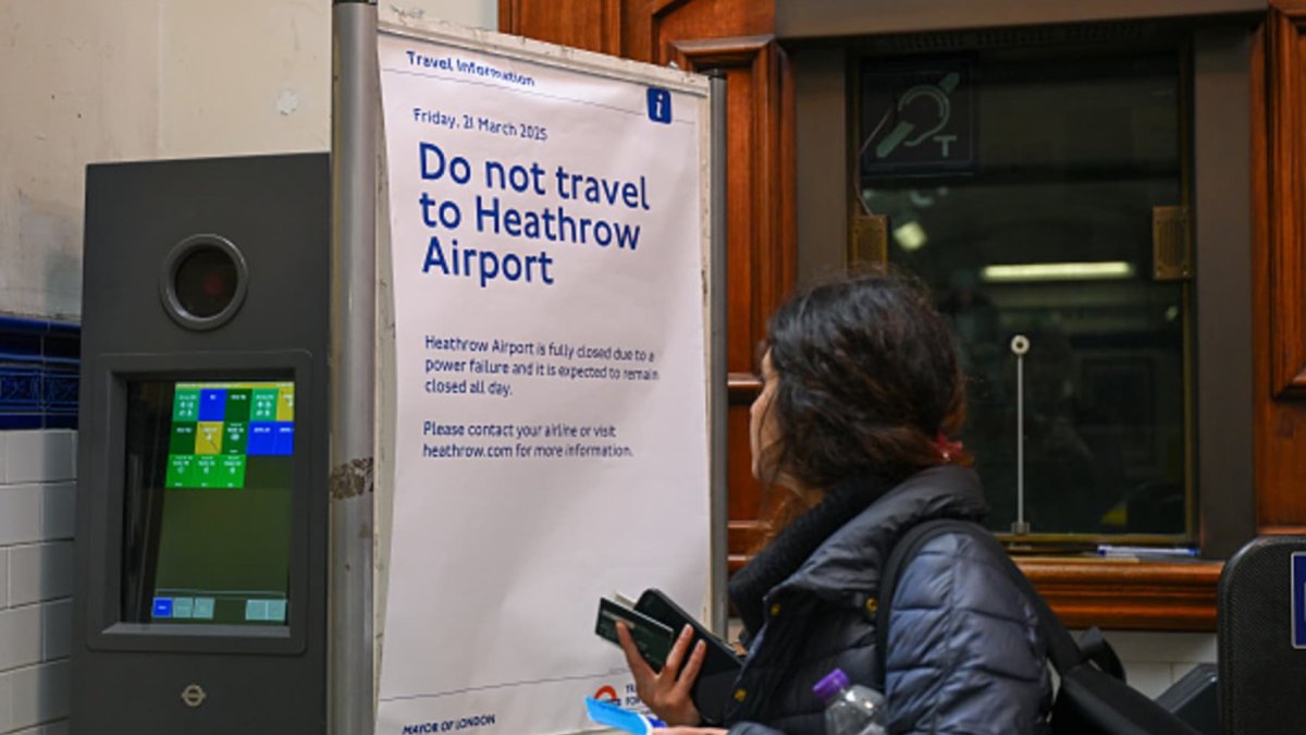 Heathrow Airport had enough power to avoid shutdown after fire, Britain ...
