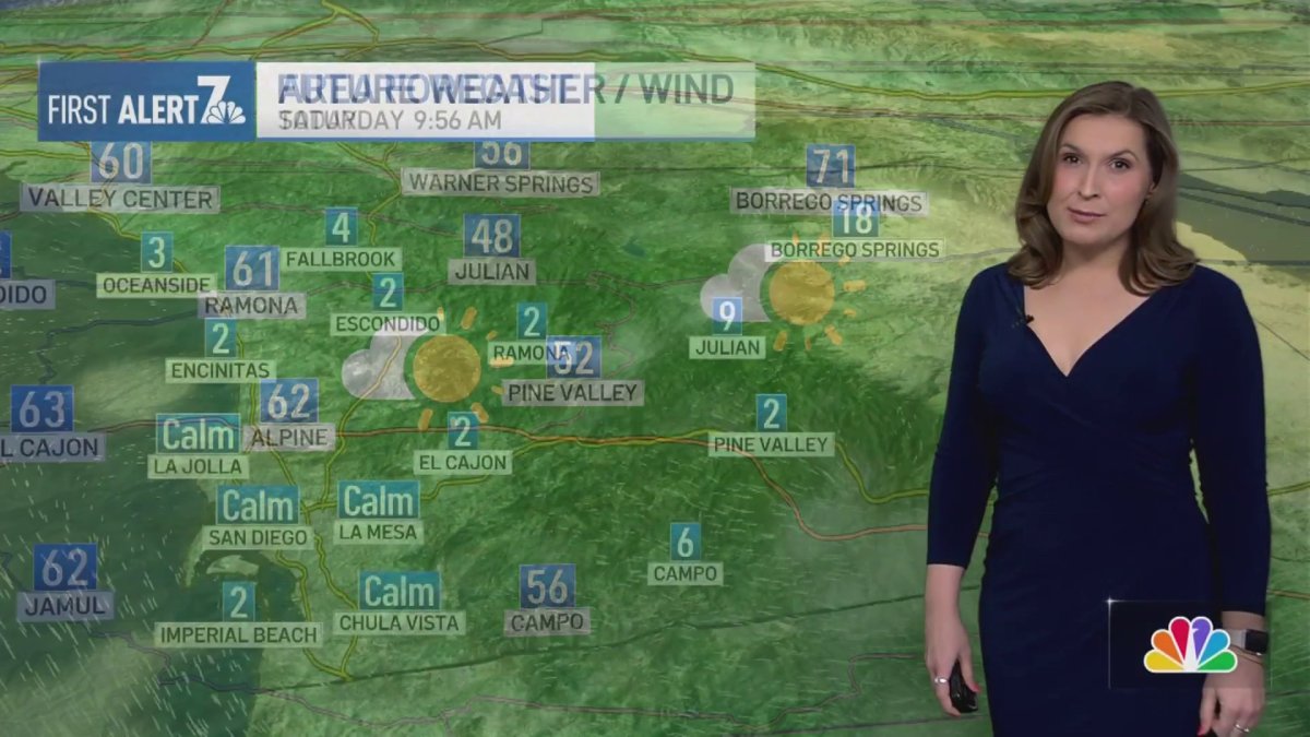 Brooke Martell’s morning weather forecast for March 15, 2025 – NBC 7 ...