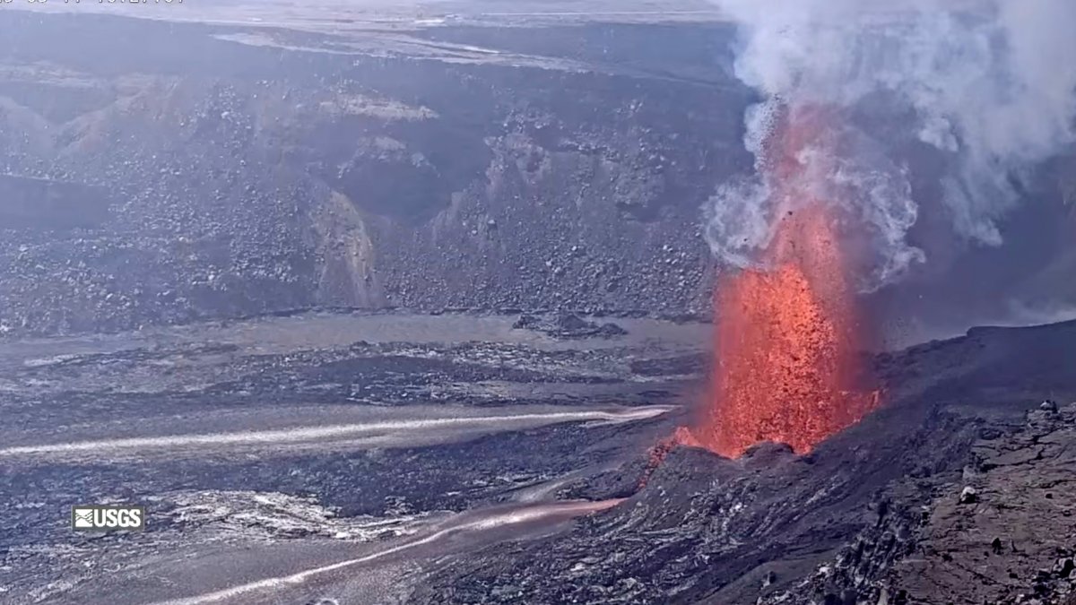 Hawaii volcano again puts tall lava fountains on display – NBC 7 San Diego