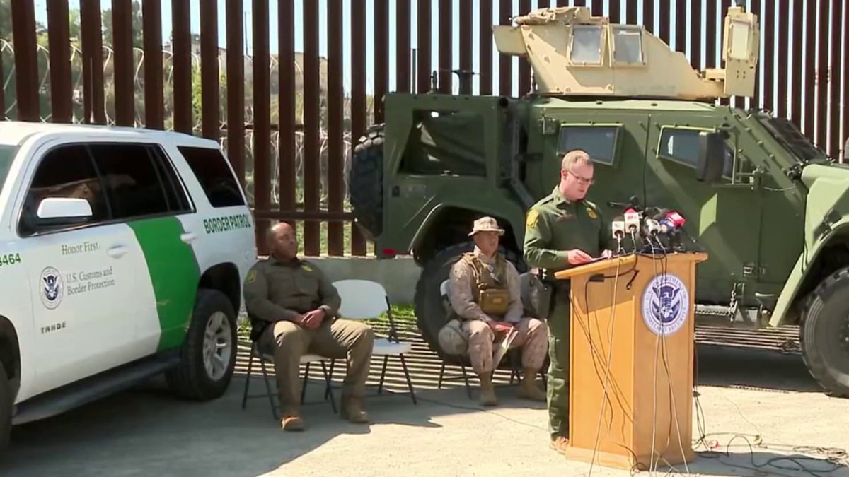 Military, Border Patrol give glimpse of joint operations | San Diego ...