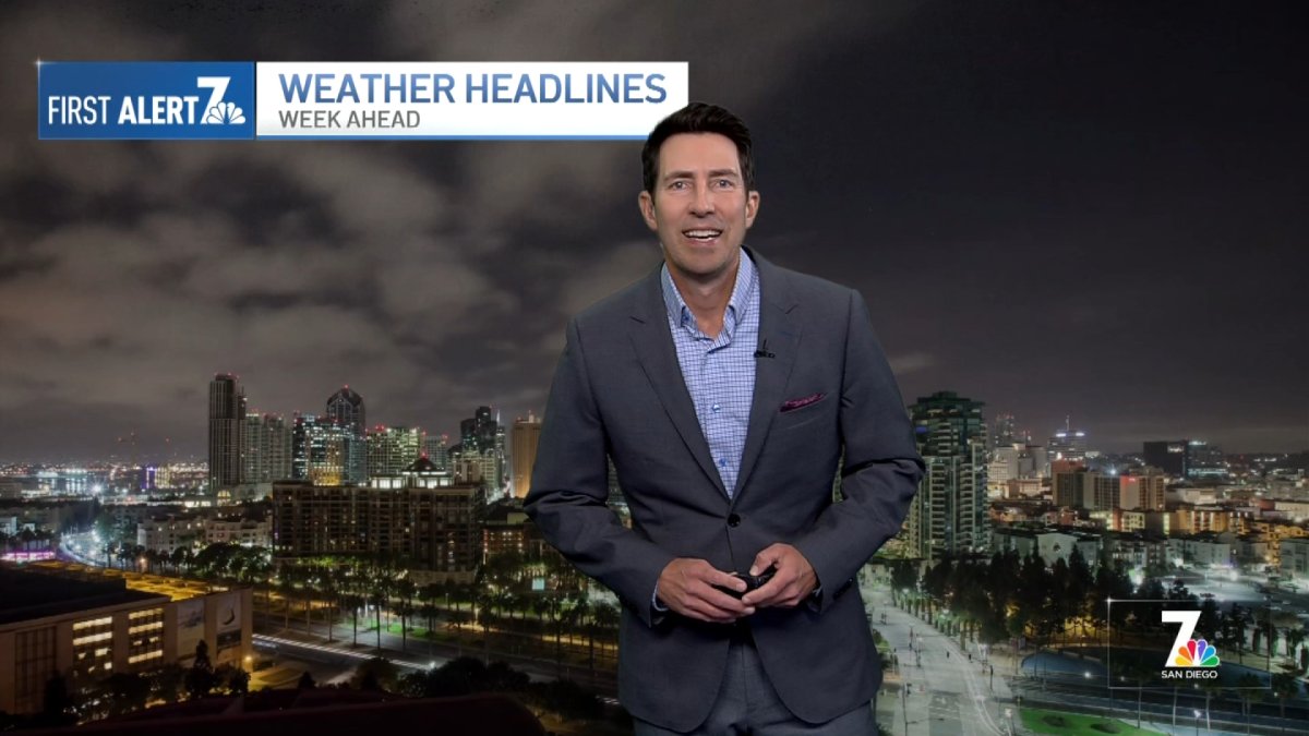 Greg Bledsoe’s evening weather forecast for March 26, 2025 – NBC 7 San ...