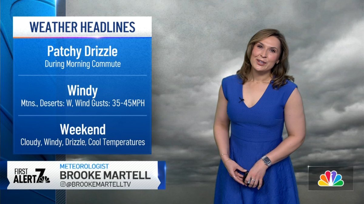 San Diego weather today: Brooke Martell’s forecast for March 28, 2025 – NBC 7 San Diego