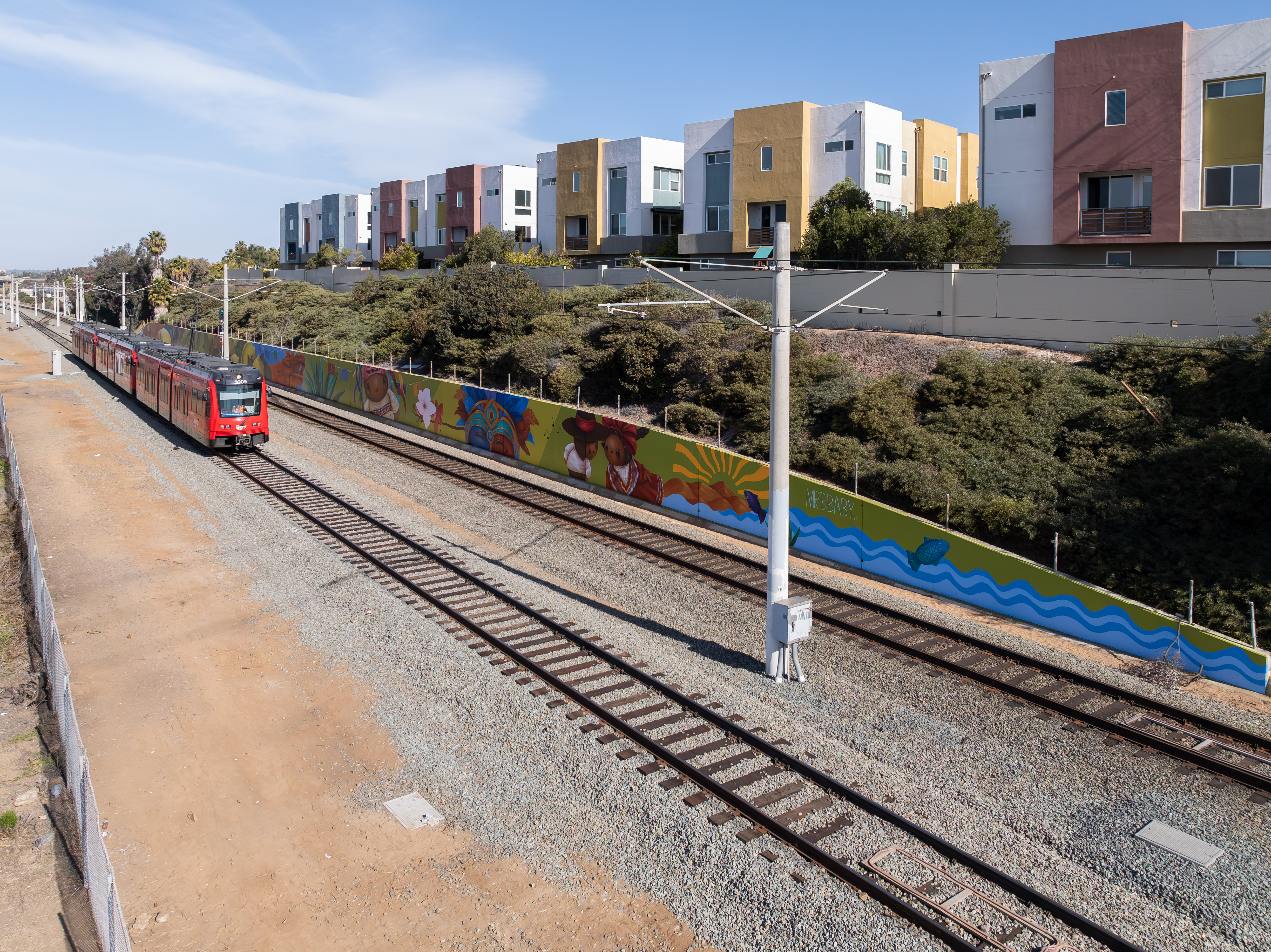 New murals bring color, life and culture to Chula Vista Trolley station ...