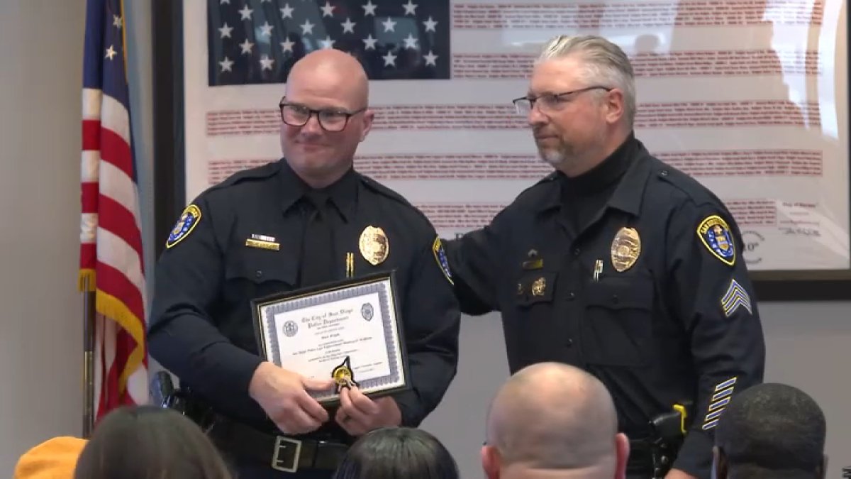 SDPD welcomes nation’s first amputee motorcycle officer – NBC 7 San Diego