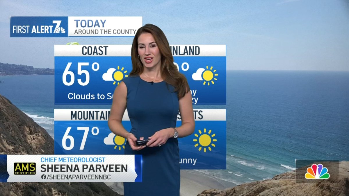San Diego weather today: Sheena Parveen’s forecast for April 22, 2025 – NBC 7 San Diego