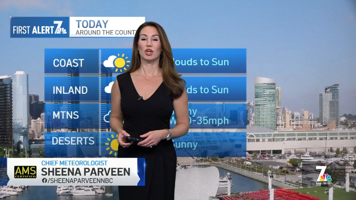 San Diego weather today: Sheena Parveen’s forecast for April 24, 2025 – NBC 7 San Diego