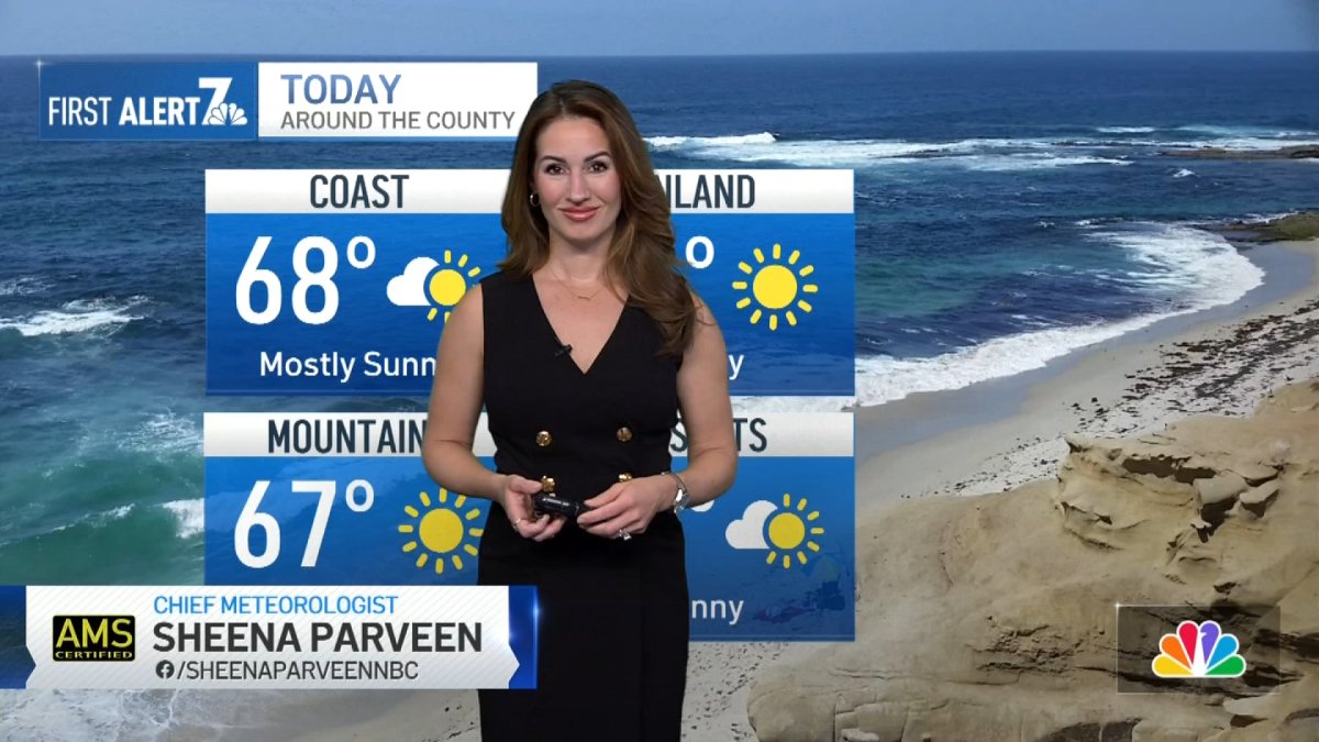 San Diego weather today: Sheena Parveen’s forecast for April 29, 2025 – NBC 7 San Diego