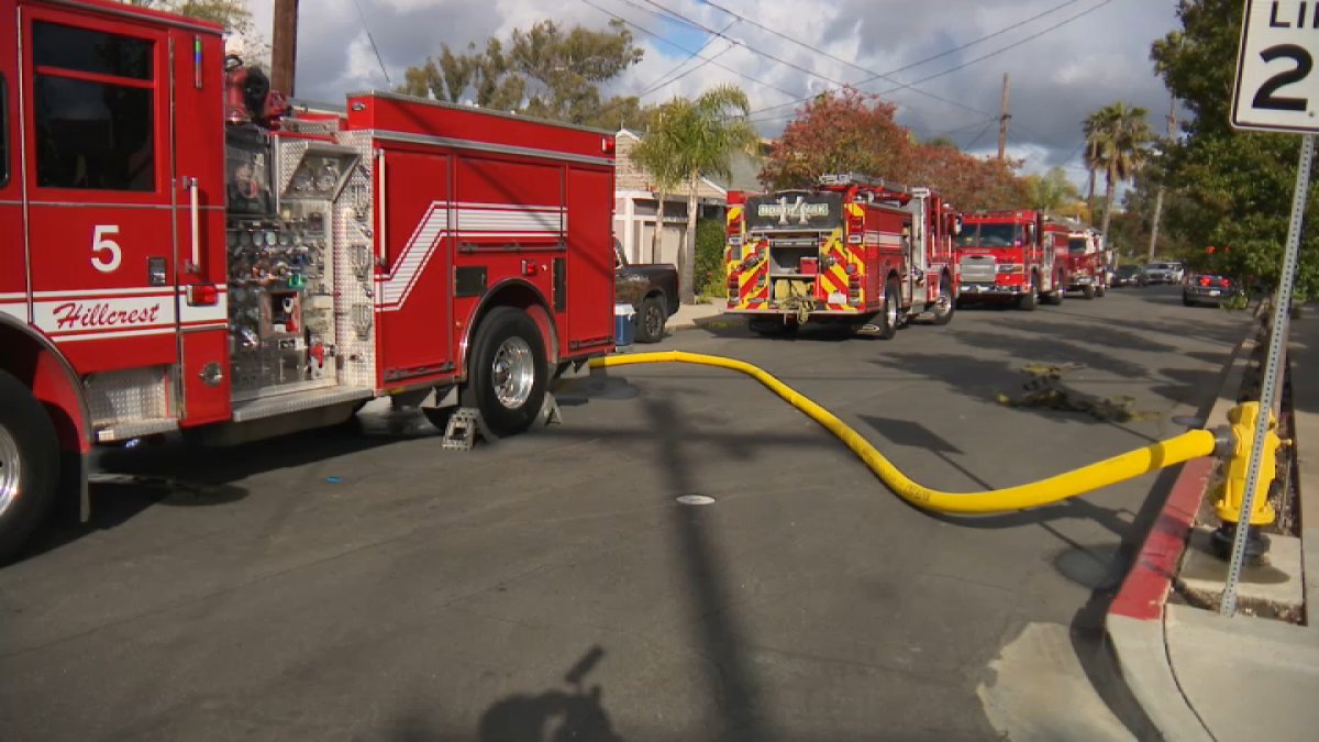 San Diego Fire Rescue responds University Heights vegetation fire – NBC ...