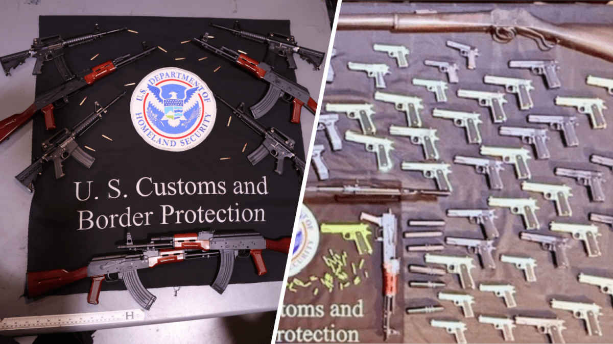 Over 1,000 fake firearms and suppressors seized at LAX in 2025 – NBC 7 ...