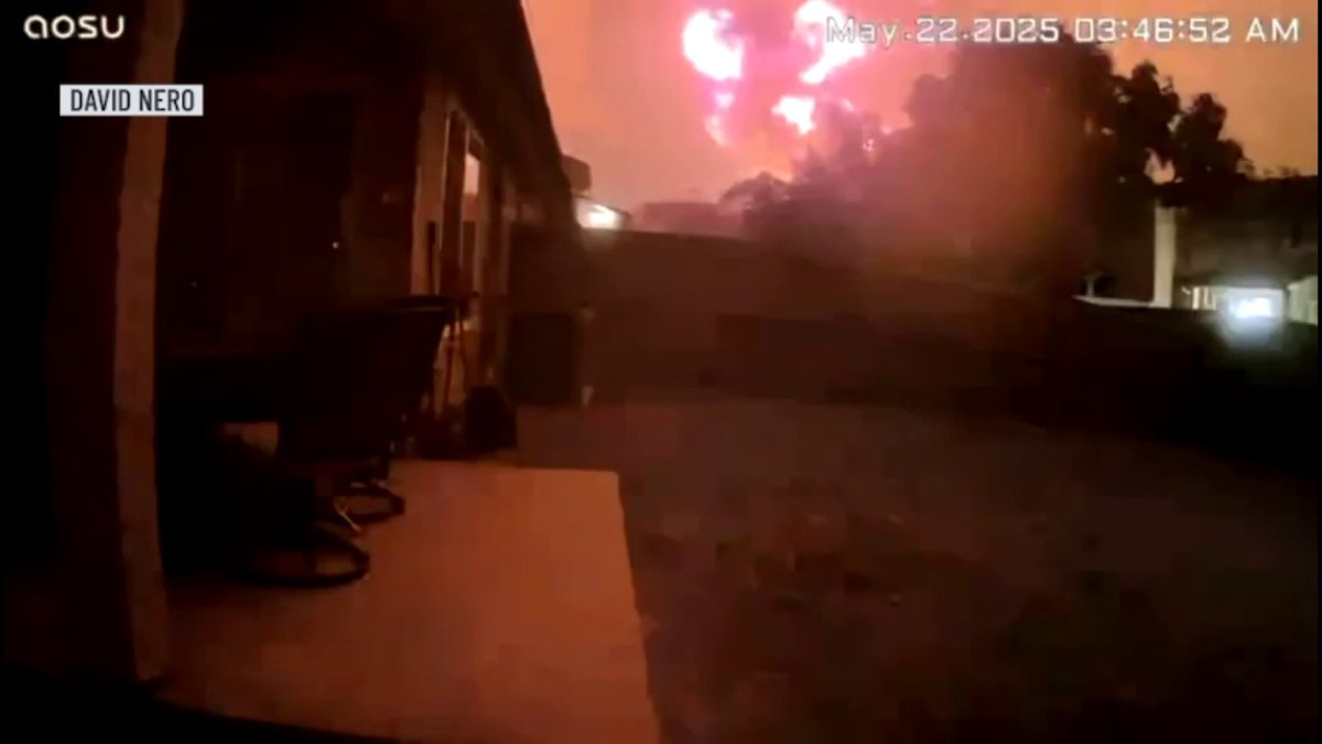 New Ring video shows fireball from impact of plane crash – NBC 7 San Diego