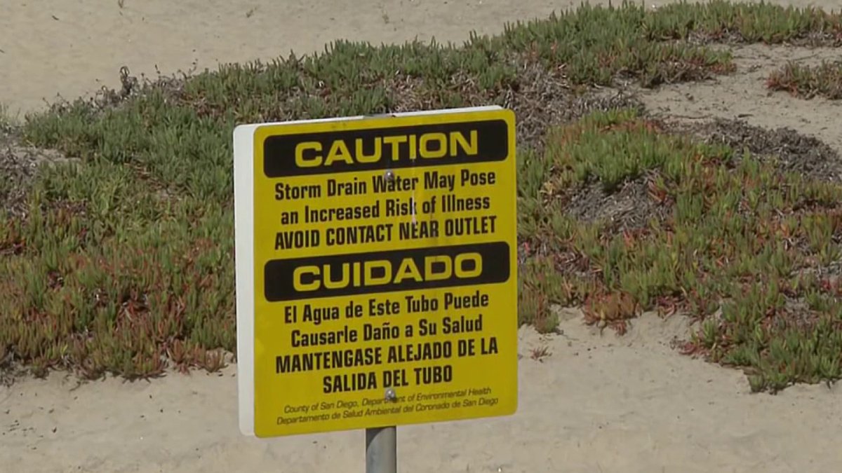 Coronado shoreline closed again because of new sewer contamination ...