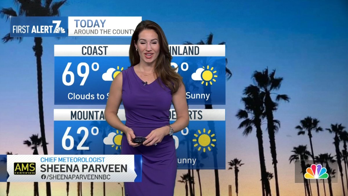 San Diego weather today: Sheena Parveen’s forecast for May 14, 2025 – NBC 7 San Diego