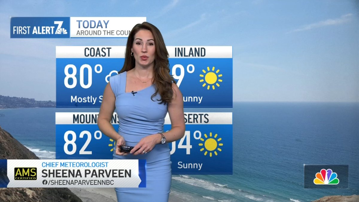 San Diego weather today: Sheena Parveen’s forecast for May 21, 2025 – NBC 7 San Diego