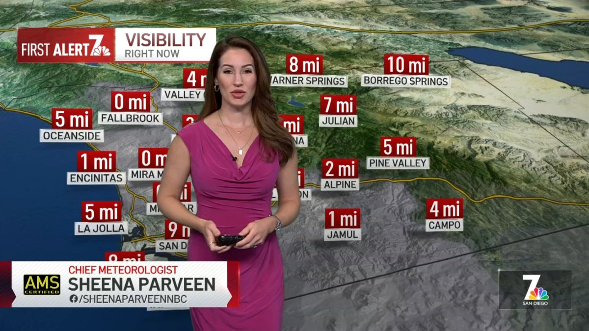 San Diego weather today: Sheena Parveen’s forecast for May 22, 2025 – NBC 7 San Diego