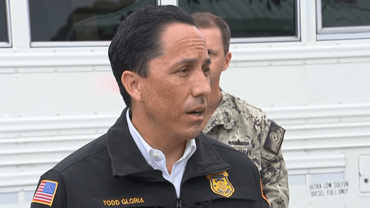San Diego Mayor Todd Gloria speaks about plane crash into Murphy Canyon ...