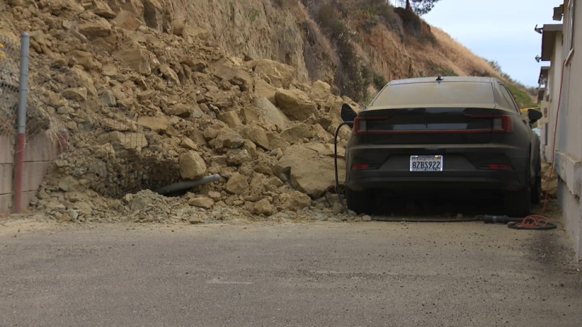 Partial hillside collapse in San Diego’s Old Town – NBC 7 San Diego