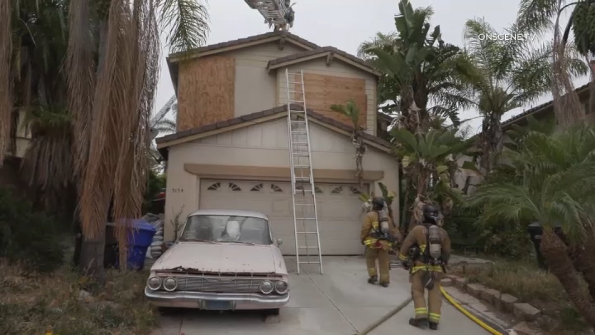 Arson suspected in fire at Ocean View Hills house in San Diego – NBC 7 ...