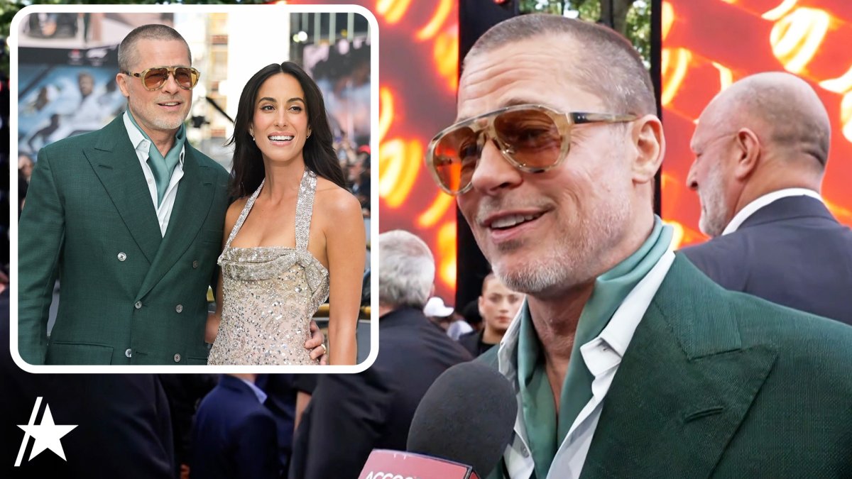 Brad Pitt makes rare comment on girlfriend Ines de Ramon & her support – NBC 7 San Diego