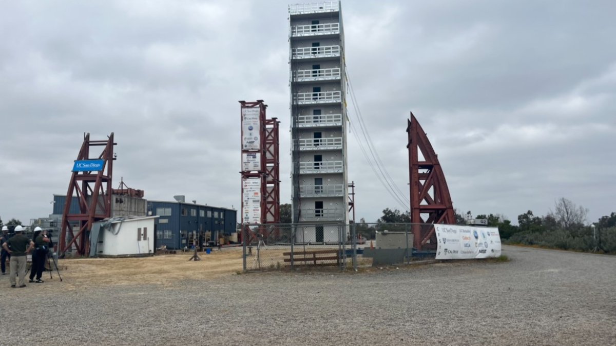 UC San Diego tests building safety on earthquake simulator – NBC 7 San ...