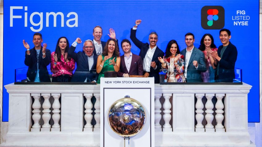 Figma more than triples in NYSE debut after selling shares at $33 – NBC ...