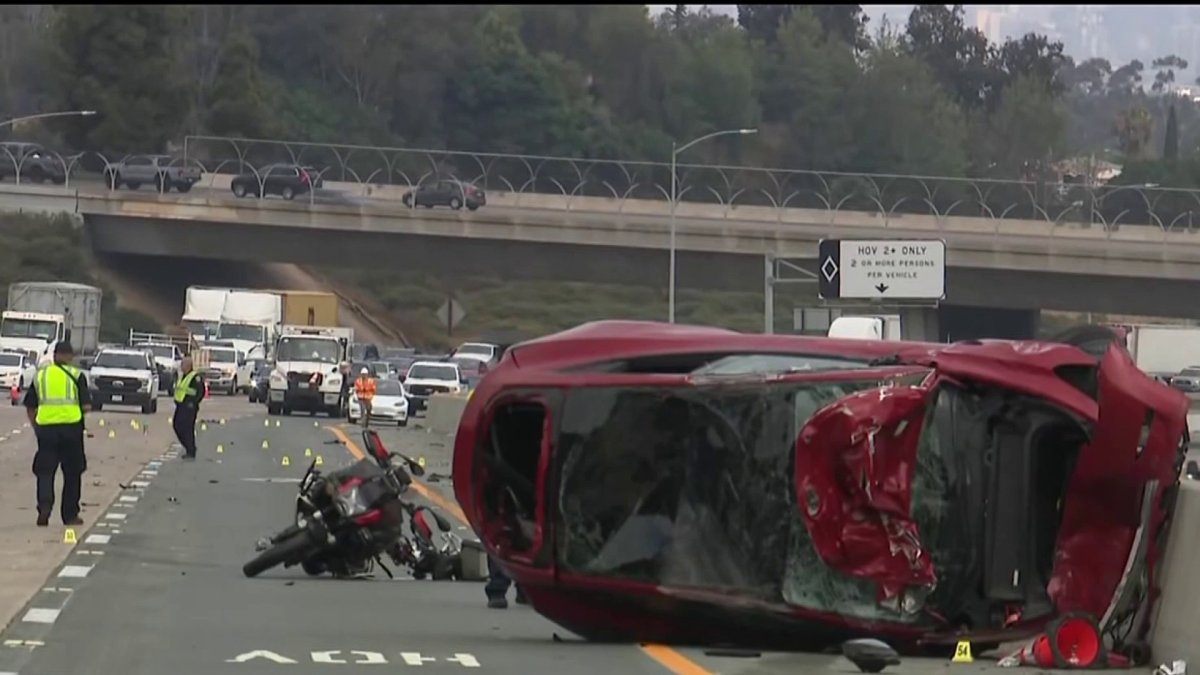 Driver charged with murder in I-805 crash – NBC 7 San Diego