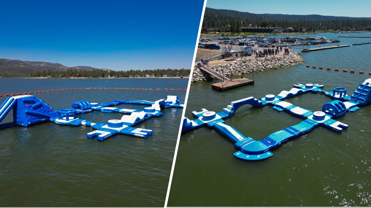 ‘Wipeout’-style water park makes a splash in Big Bear Lake – NBC 7 San ...