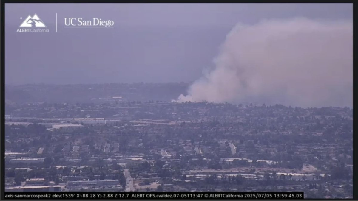 Brush fire near Oceanside Airport burns 3 acres, temporarily halts ...