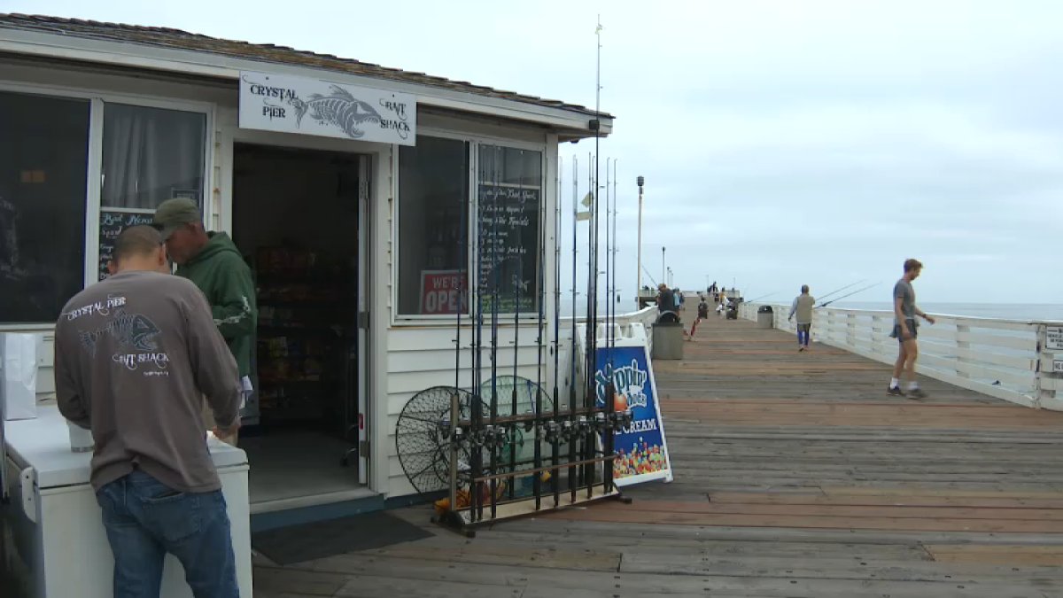 Photos: Crystal Pier reopens in Pacific Beach – NBC 7 San Diego