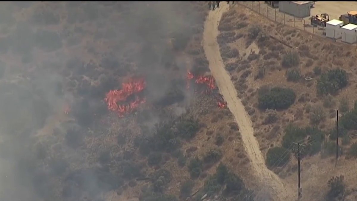 Firefighters called out to battle brush fire near Campo – NBC 7 San Diego
