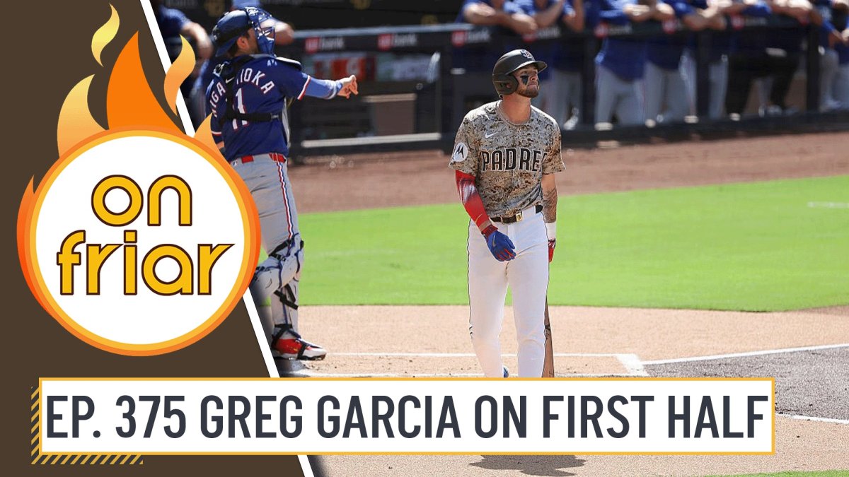On Friar Podcast: Padres’ Midseason Grade with Greg Garcia – NBC 7 San ...