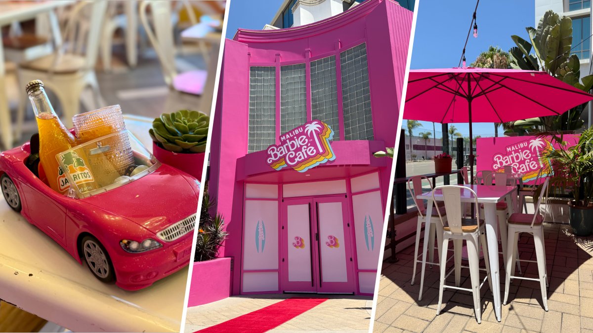 Malibu Barbie Cafe pop-up restaurant now open in San Diego – NBC 7 San Diego