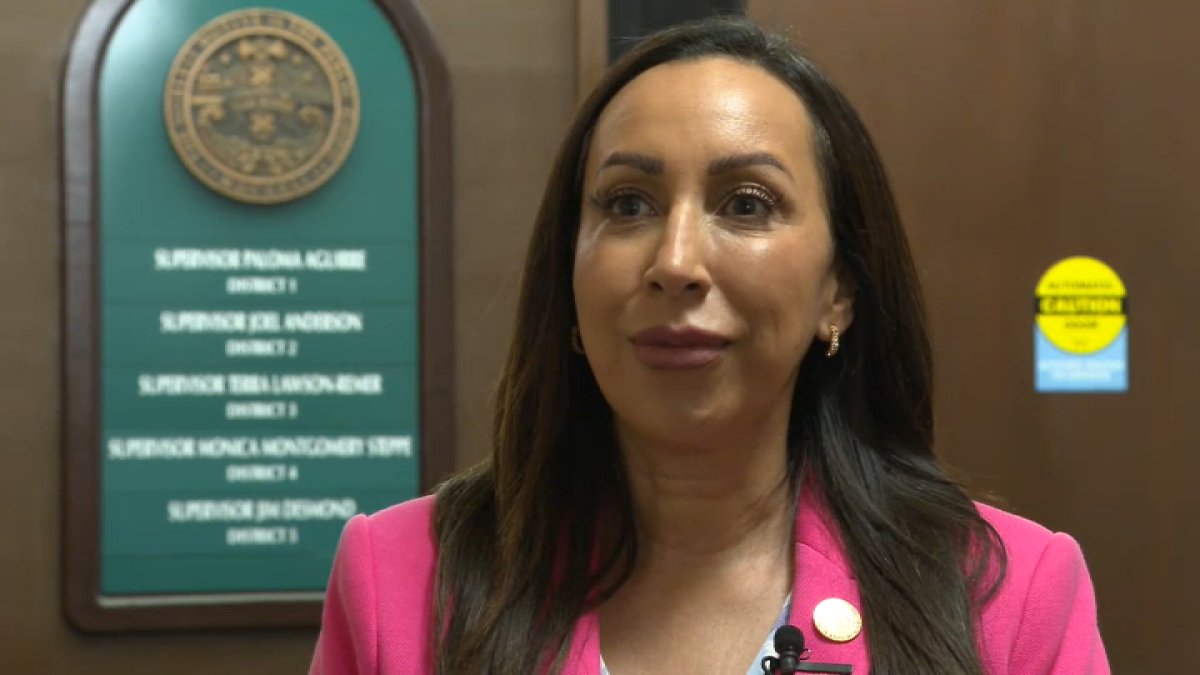 Aguirre sworn in as D1 SD County Supervisor; says she’s `ready to lead’ – NBC 7 San Diego