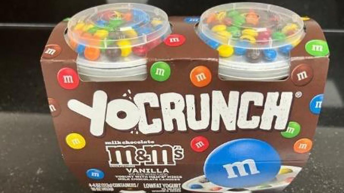 YoCrunch yogurts recalled over potential choking risk – NBC 7 San Diego