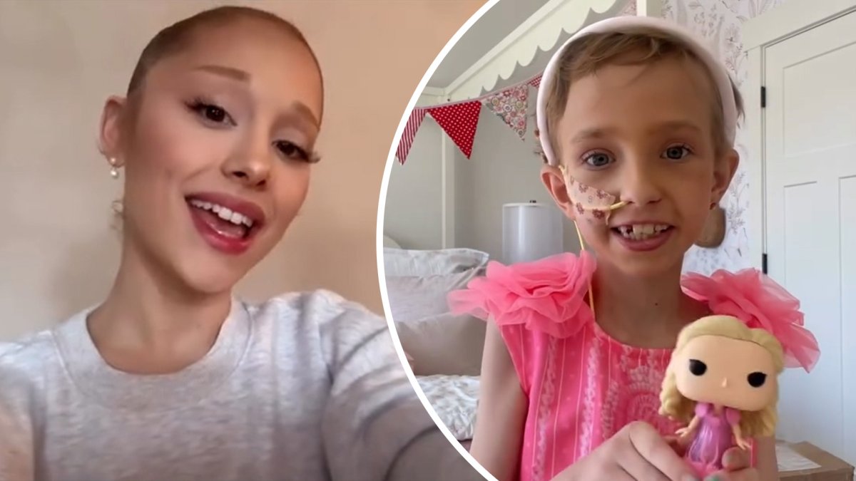 Ariana Grande has ‘Wicked’ surprise for young fan with Stage 4 cancer ...