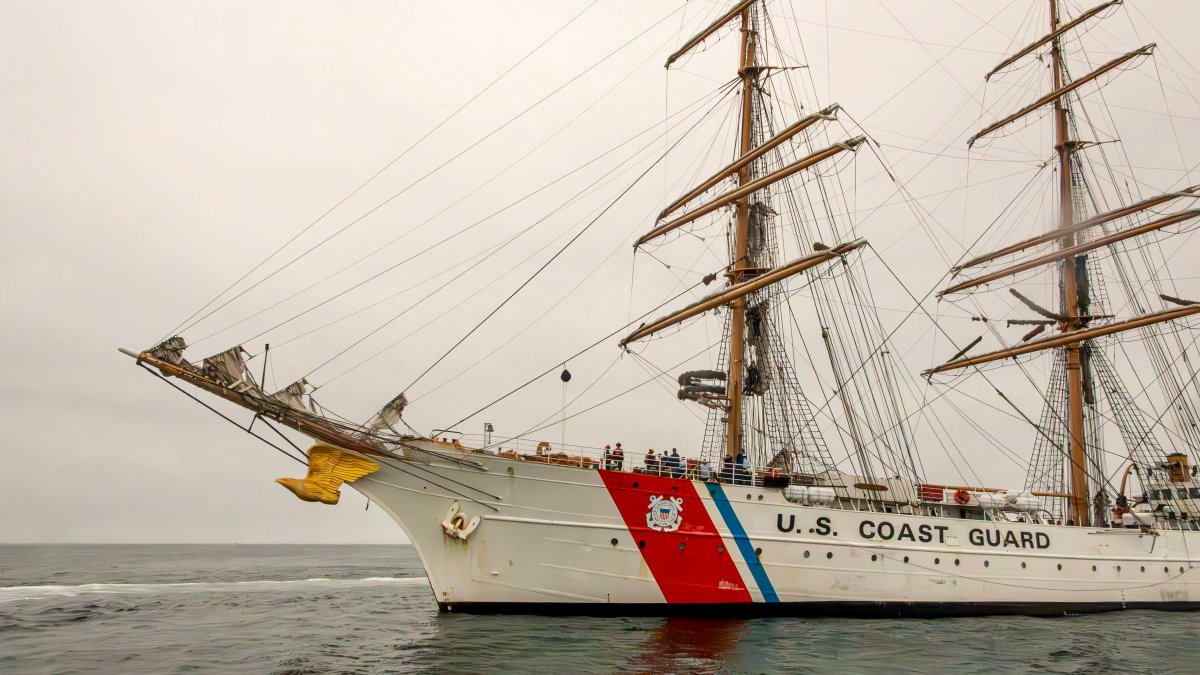 US Coast Guard Barque Eagle returns to San Diego for free public tour ...