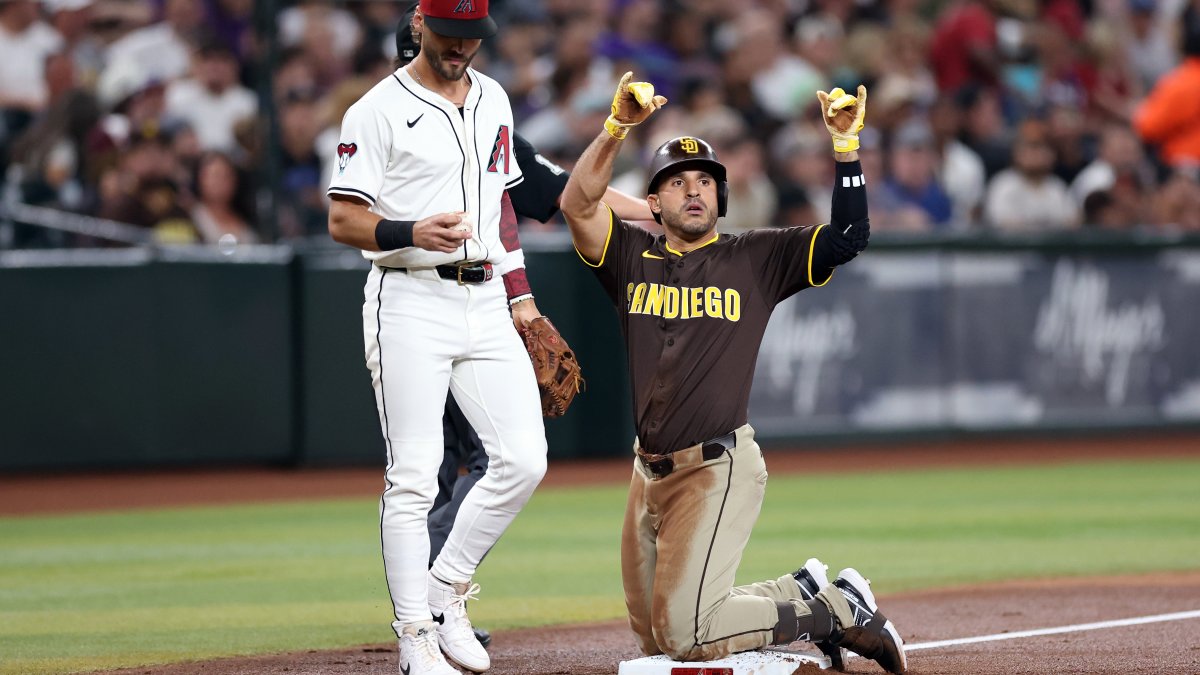 Padres lose to Brewers and lose Laureano to broken finger – NBC 7 San Diego