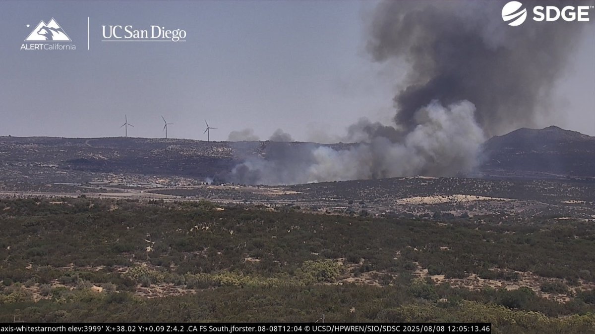 Evacuation orders issued for wildfire in Boulevard in far east San ...