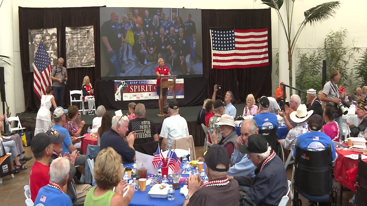 Spirit of ’45: Honor Flight San Diego marks 80 years since end of WWII – NBC 7 San Diego