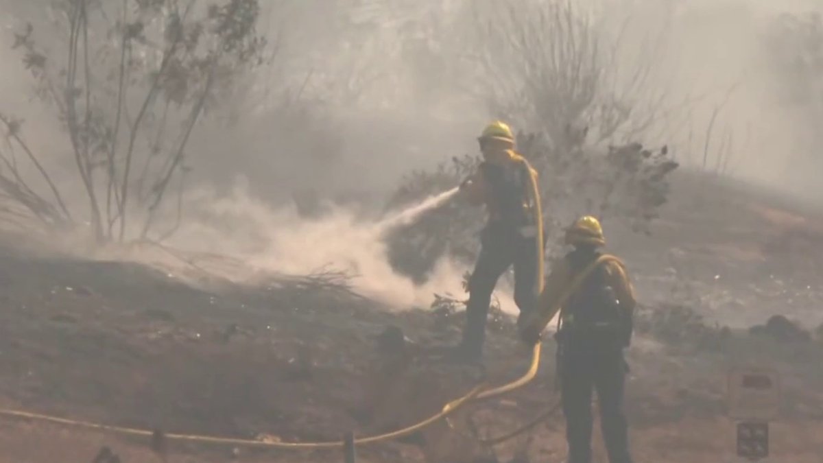 More than 600 homes impacted during Lodge Fire in Spring Valley: Cal ...