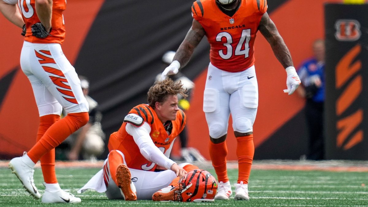 Joe Burrow out for at least three months with toe injury – NBC 7 San Diego