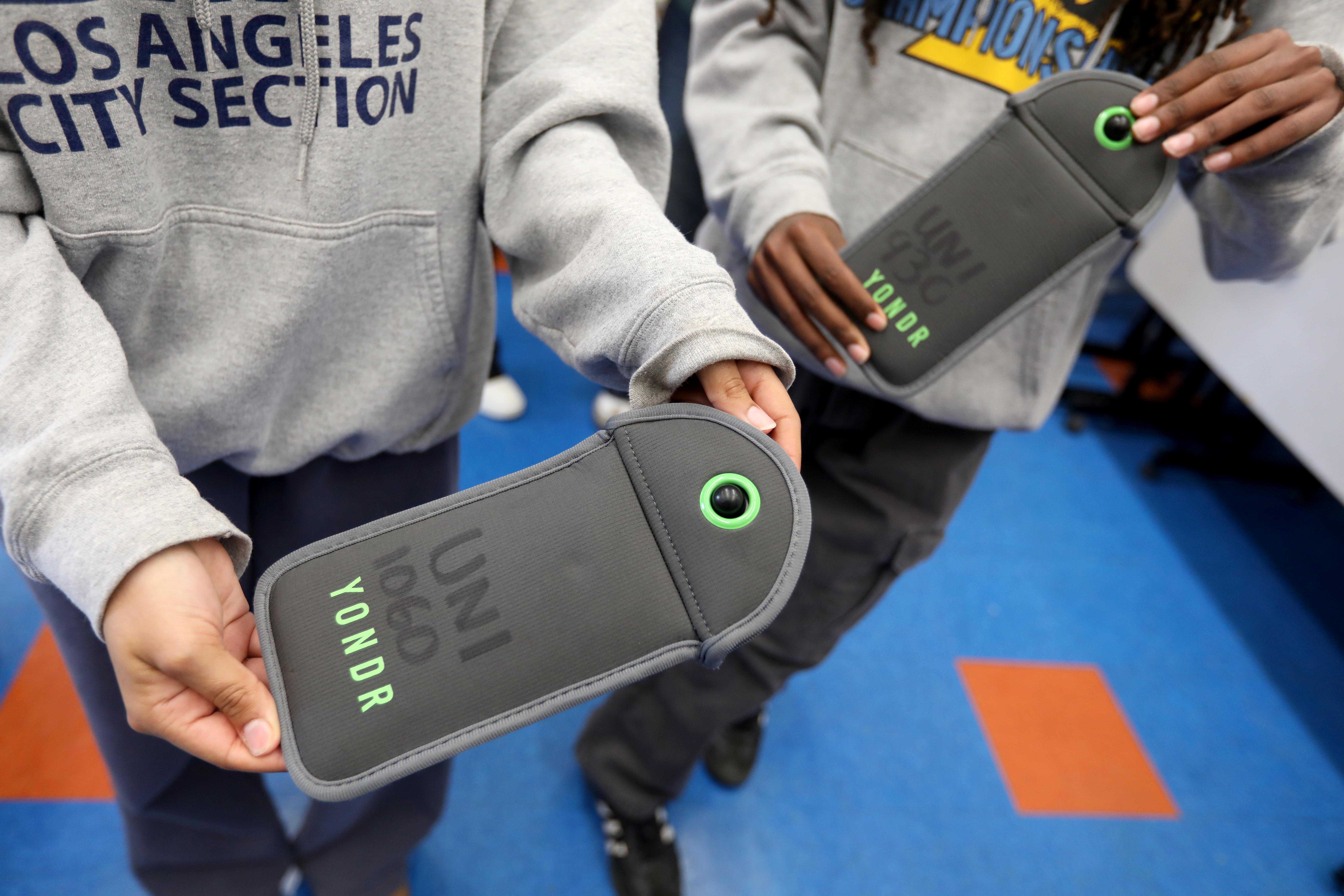 Schools spend millions on pouches to keep phones out of classes – NBC 7 ...