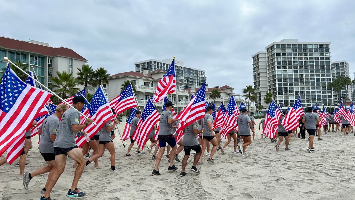 Elite military troops swim San Diego Bay to raise money for special ops ...